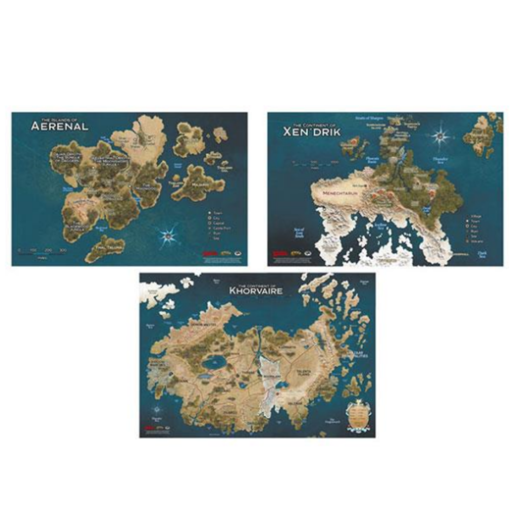 Eberron - Map (28'x18', 18'x12', 18'x12') – E-Bizarre Gaming